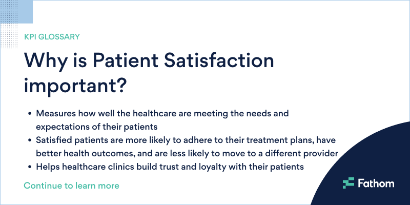 What is Patient Satisfaction KPI? | Fathom